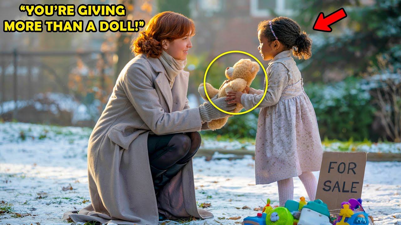 Millionaire CEO Helps Poor Girl Sell Dolls to Save Mom, What Happens ...