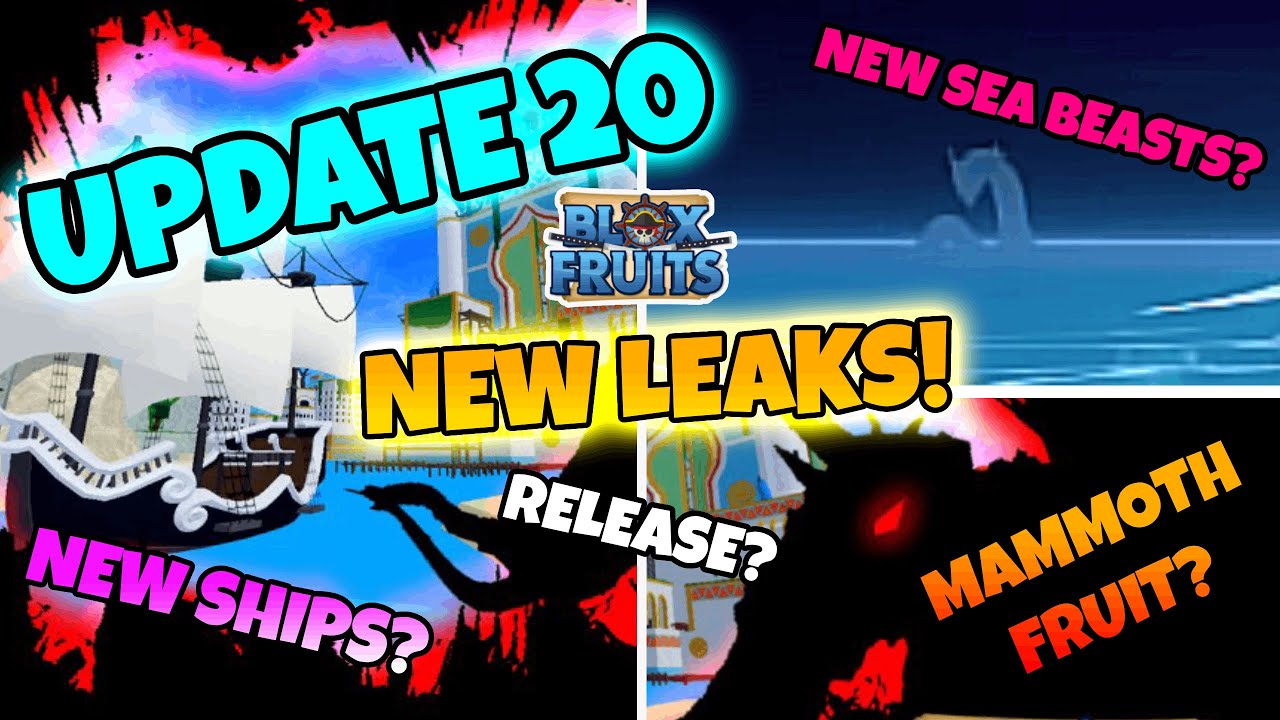 NEW LEAKS!!, Blox Fruits UPDATE 20 (New Release Date?) - YouTube