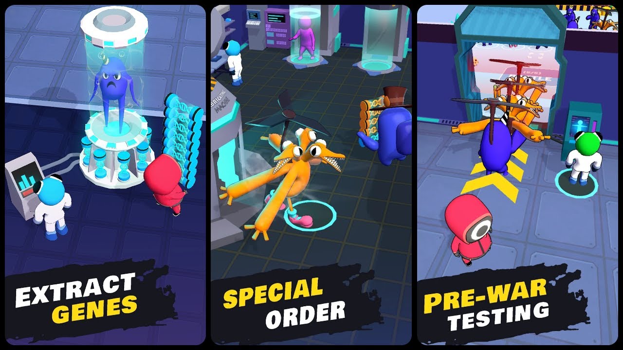 Clones Idle Game - Monster Lab & Play Game Android Gameplay - YouTube