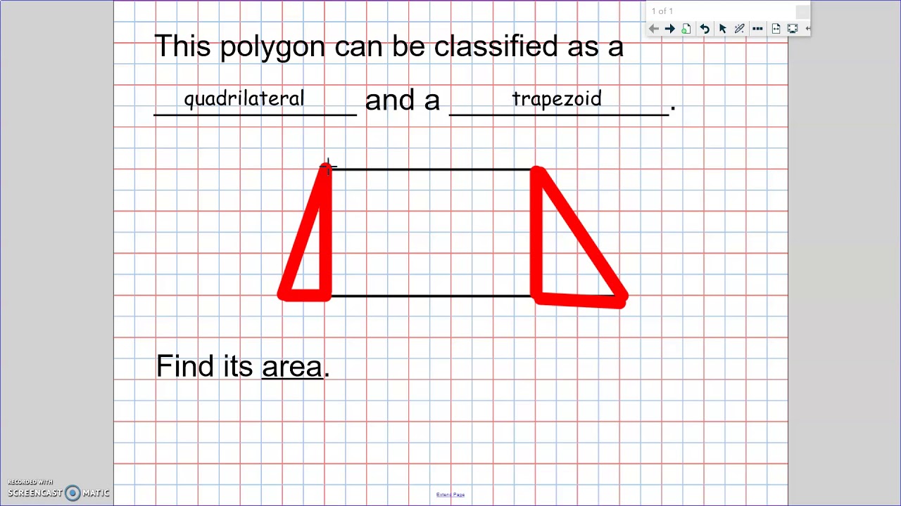 Finding Area Problem - YouTube