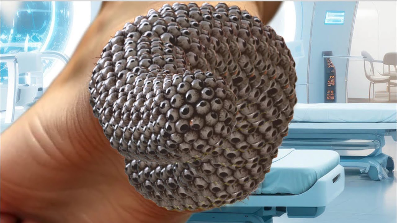 ASMR 🤯trypophobia sleep incent inside the treatments Feet | ASMR ...