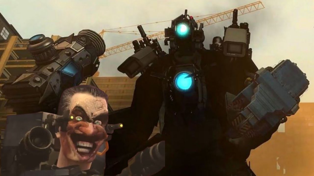 Skibidi toilet G man clone VS Titan Cameraman - YouTube
