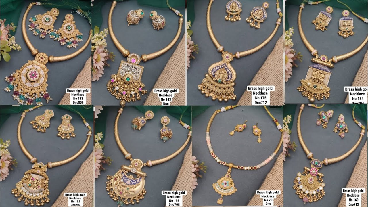22 carat gold necklace with price or wait / gold necklace designs ...