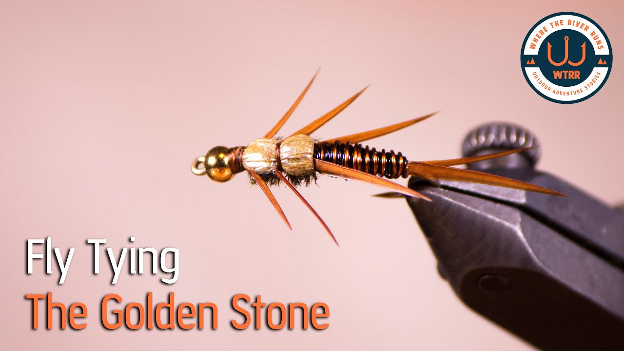 Fly Tying The Golden Stone - YouTube