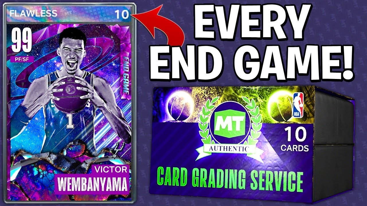 I Graded Every END GAME Card - YouTube