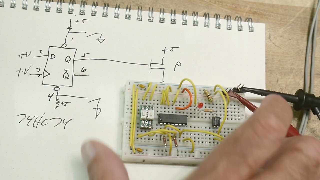 #1195 74HC74 Standby Current - YouTube