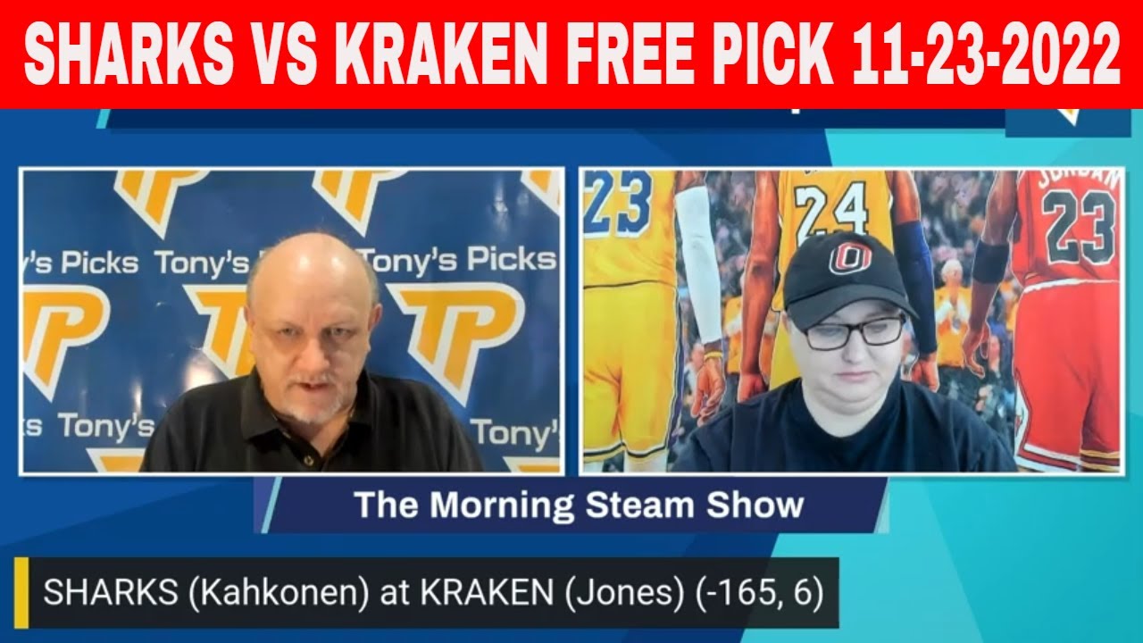 San Jose Sharks vs Seattle Kraken 11/23/2022 FREE NHL Picks and ...