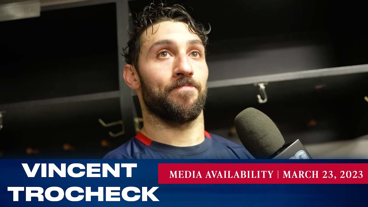 New York Rangers: Vincent Trocheck Postgame Media Availability | Mar ...