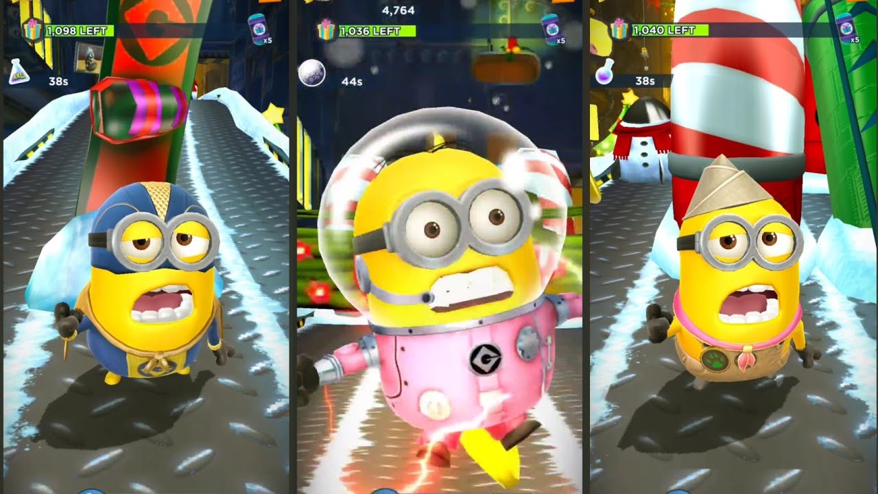 Minion rush | Funny fail in Holiday Lab | - YouTube