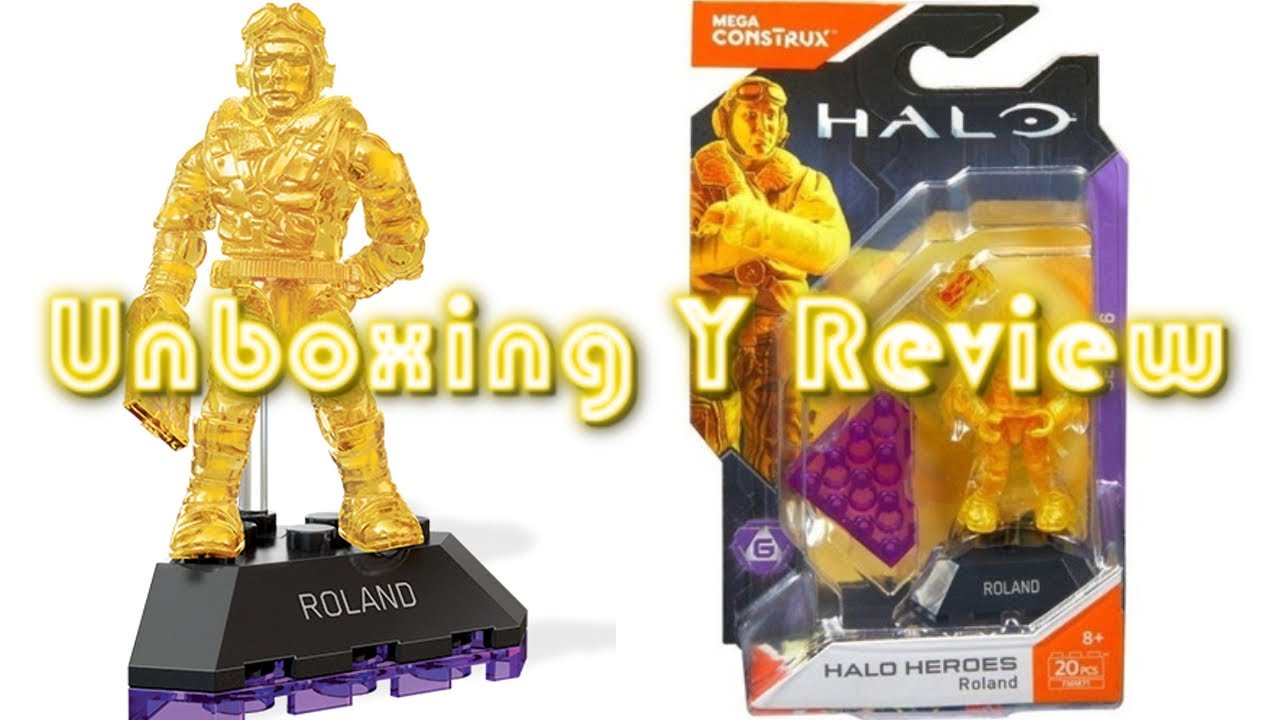 Unboxing y Review Roland HALO Mega Construx Héroes Serie 6 - YouTube