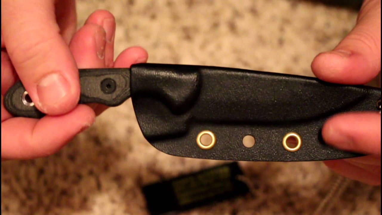 Tops MSK Survival Knife - Quick look - YouTube