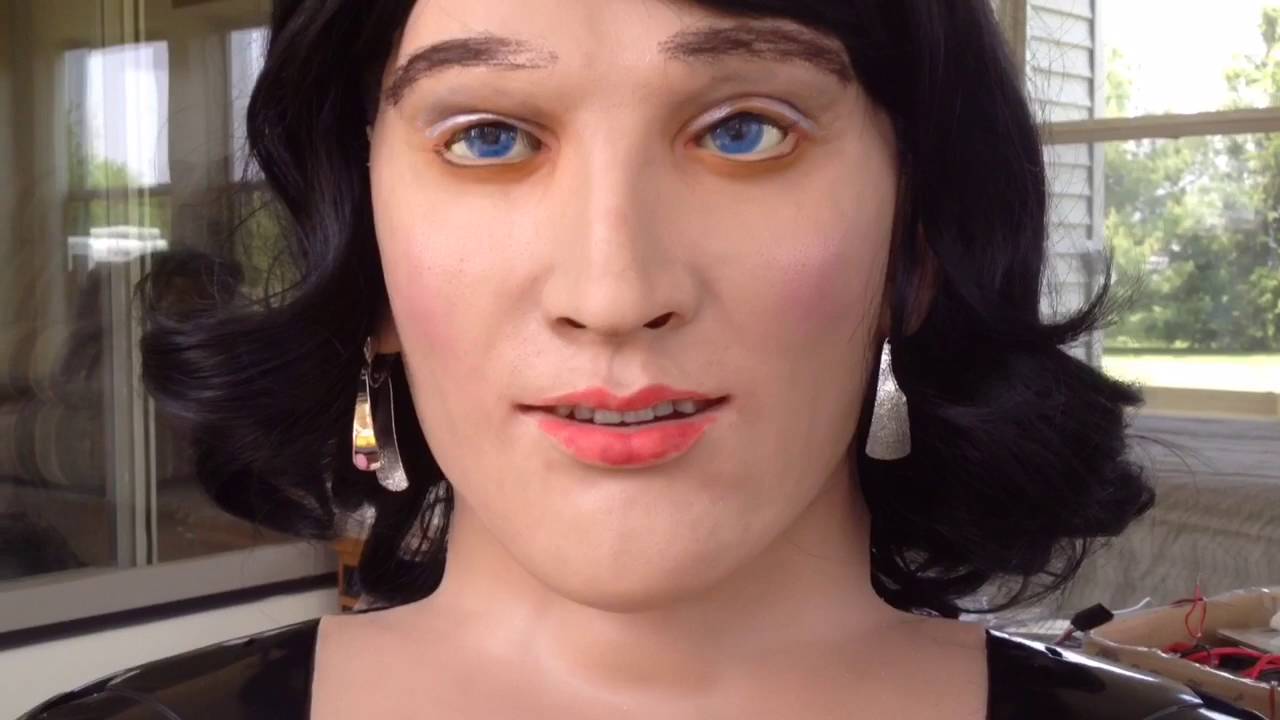 Elvia the EZ Robot powered Android-Elvis hack - YouTube