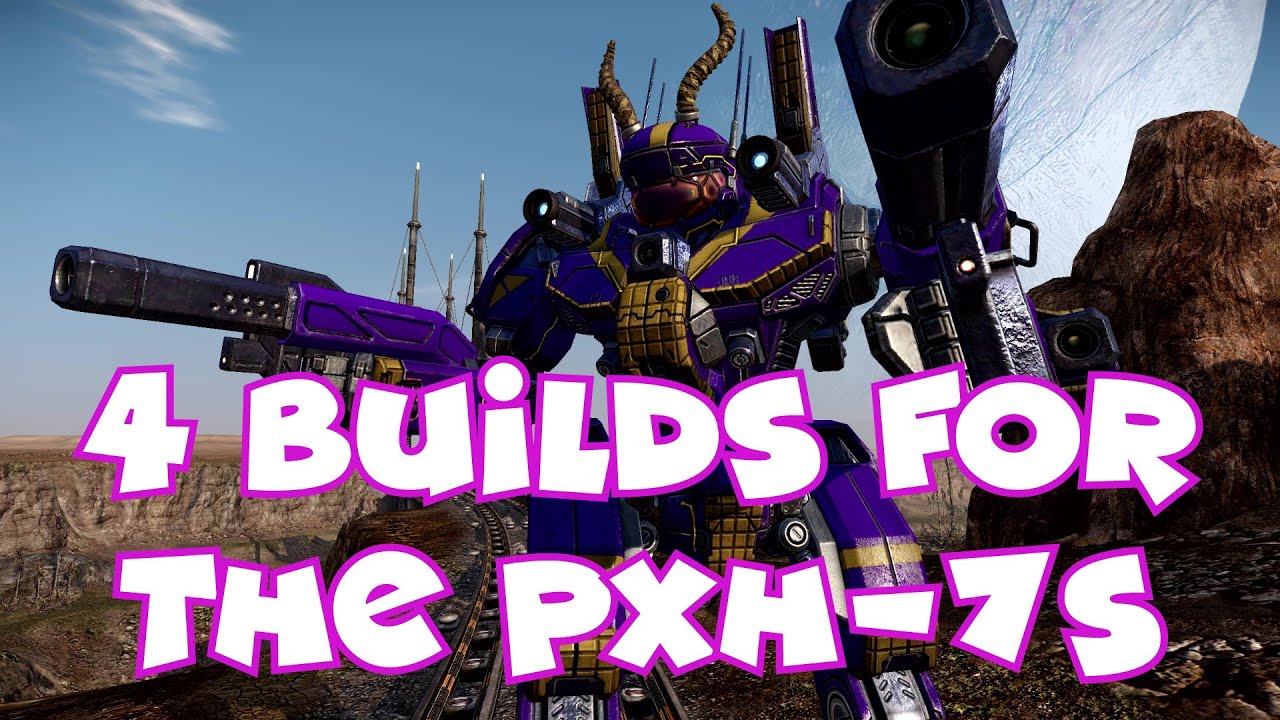 [MWO] 4 builds for the Phoenix-Hawk-7S - YouTube