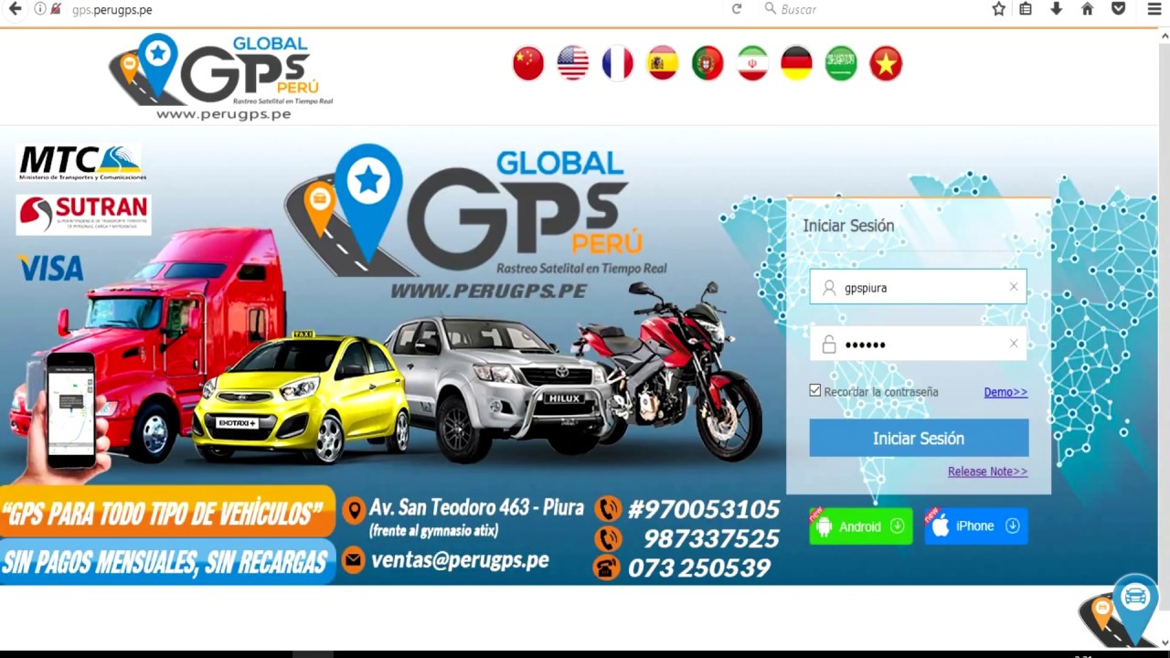 Tutorial de Sistema de Rastreo Satelital - YouTube