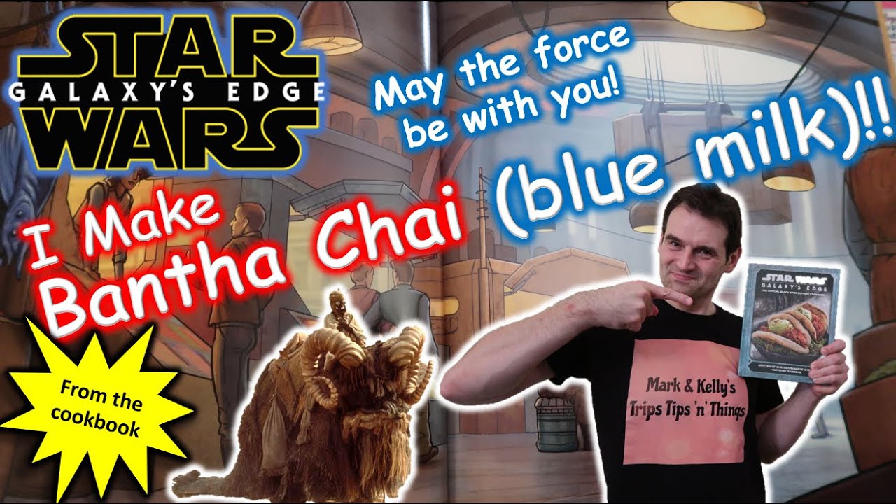 Bantha Chai // Star Wars // Blue Milk // Blue Drink - YouTube