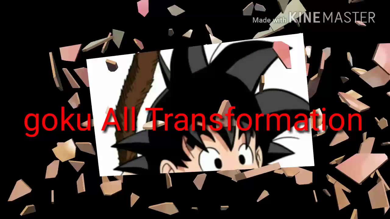 Goku all evolution chart - YouTube