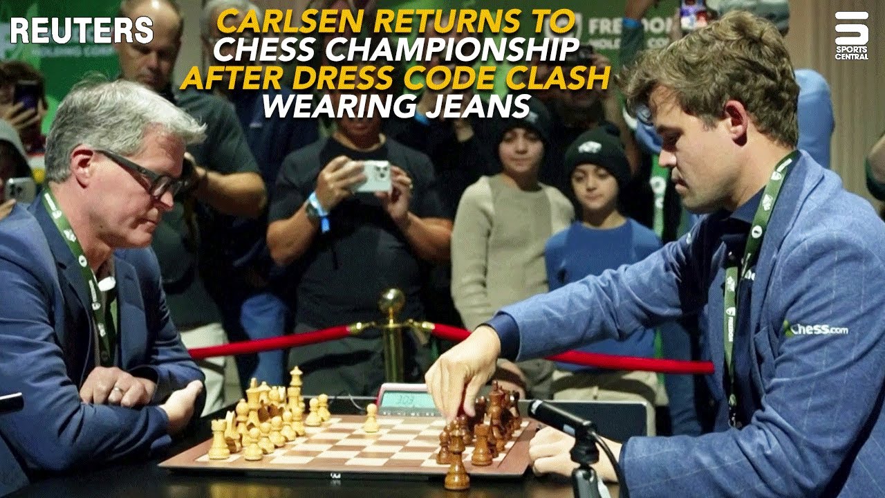 Carlsen Returns to Chess Championship After Dress Code Clash | Reuters ...