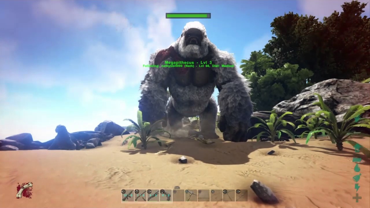 ARK: Survival Evolved - THE MEGAPITHECUS - YouTube
