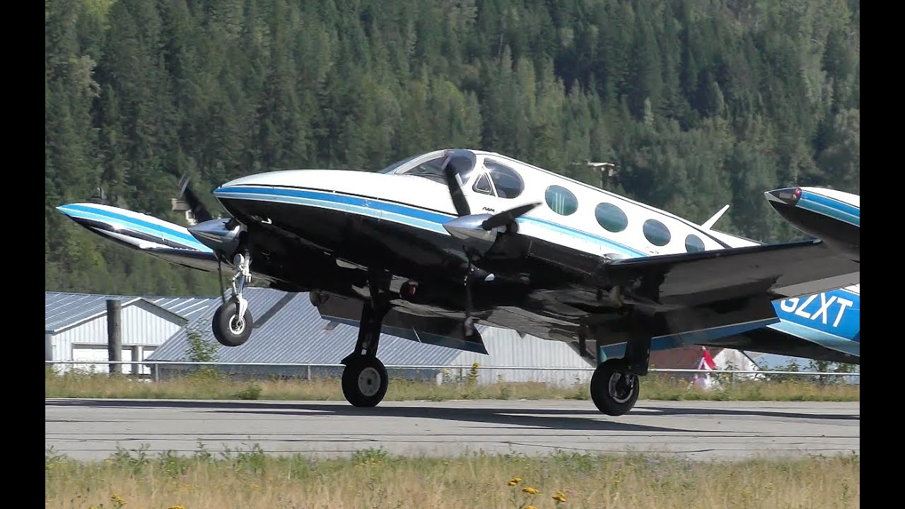 Cessna 340 Approach And Landing YouTube
