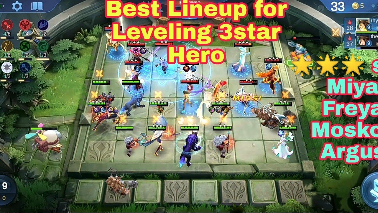 Guaranteed 3 Star Hero Lineup Magic Chess - Best Lineup Hero | rhy01 ...