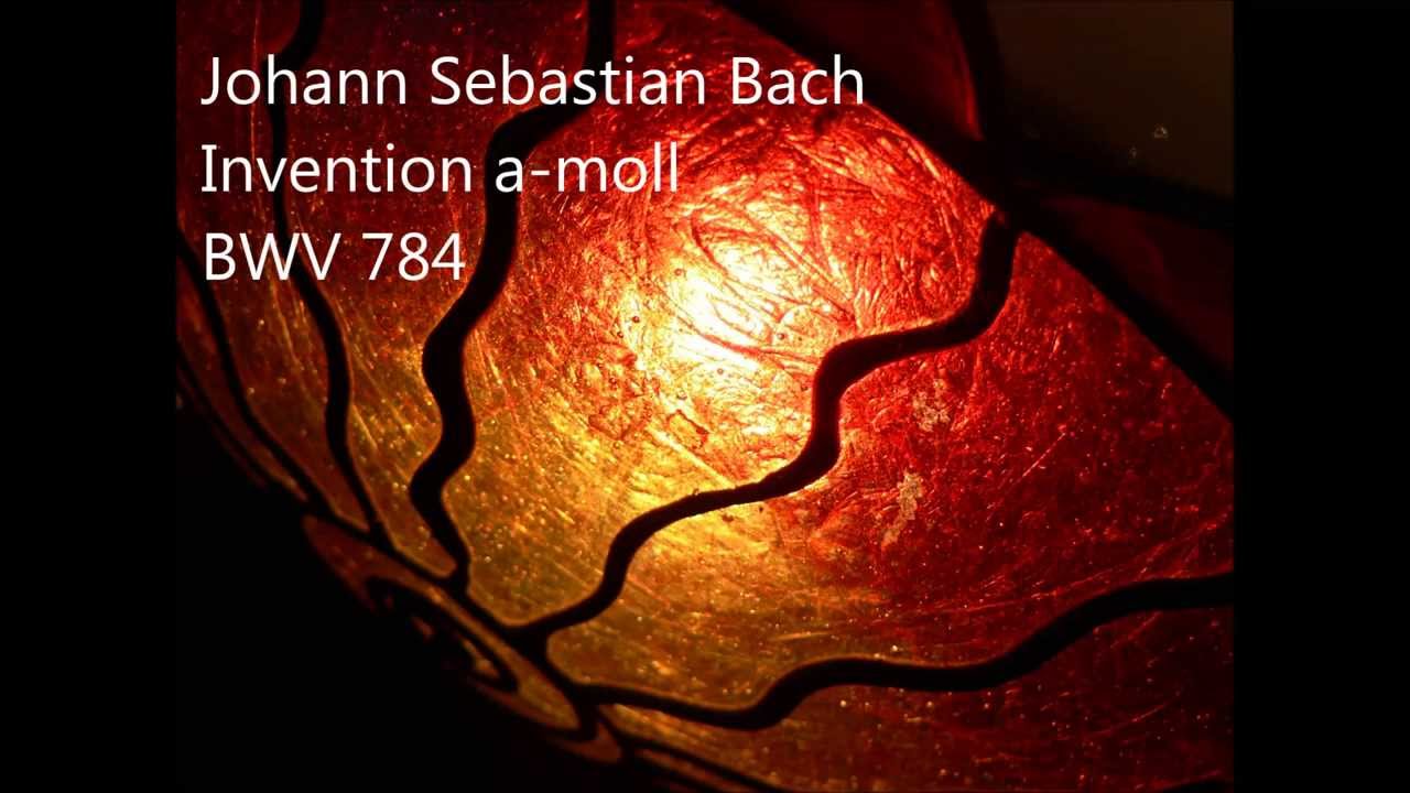 Johann Sebastian Bach - BWV 784 Invention a-moll - YouTube