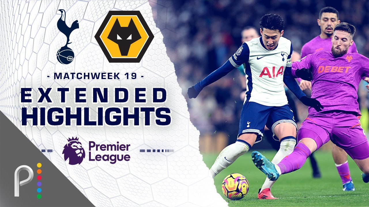 Tottenham Hotspur v. Wolves | PREMIER LEAGUE HIGHLIGHTS | 12/29/2024 ...