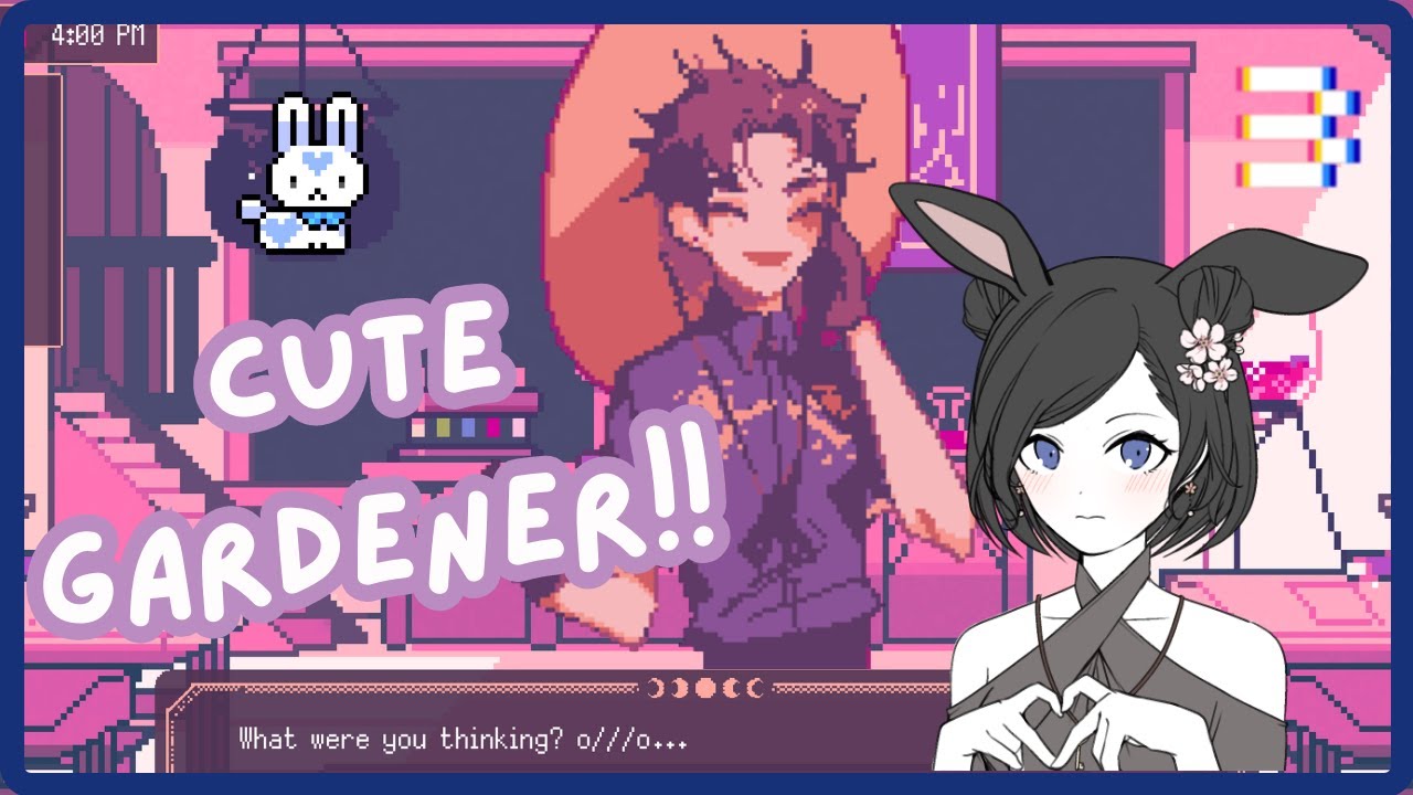 HERE WE COME TITUS. YOU'RE FINALLY ROMANCEABLE. CUTE GARDENER IS MINE ...