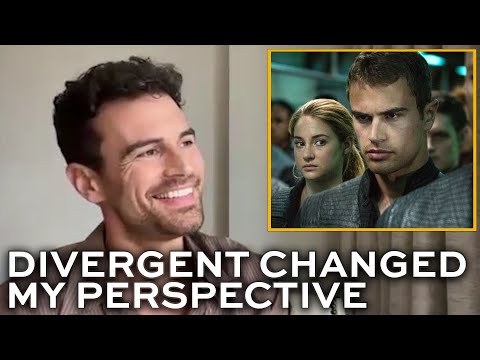 Theo James says DIVERGENT changed his career in many ways
