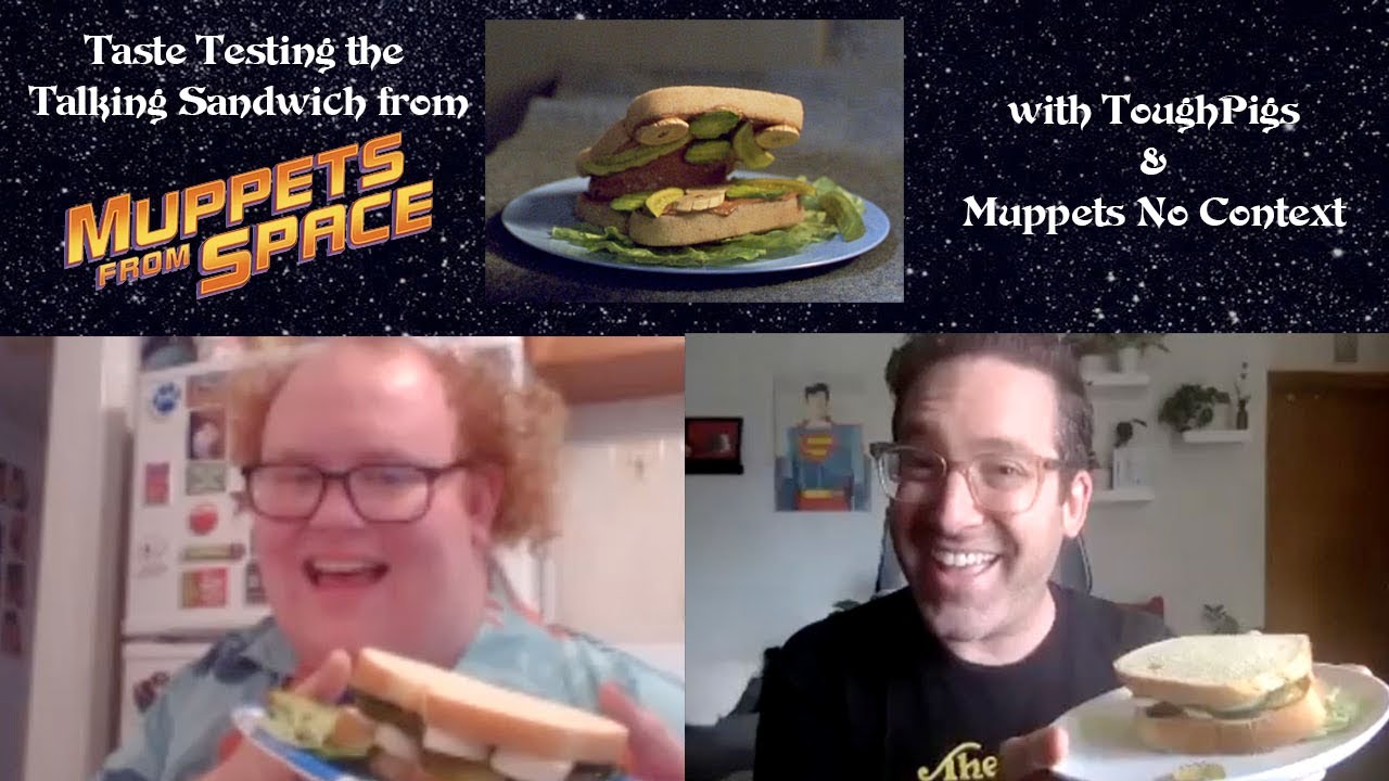 Taste Testing the Talking Sandwich from "Muppets From Space" - YouTube
