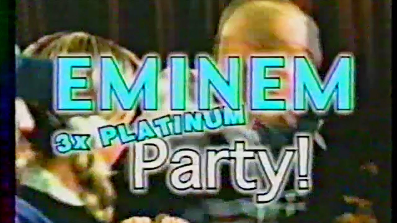 Eminem 3X Platinum commercial with Funkmaster Flex on the ones and twos ...