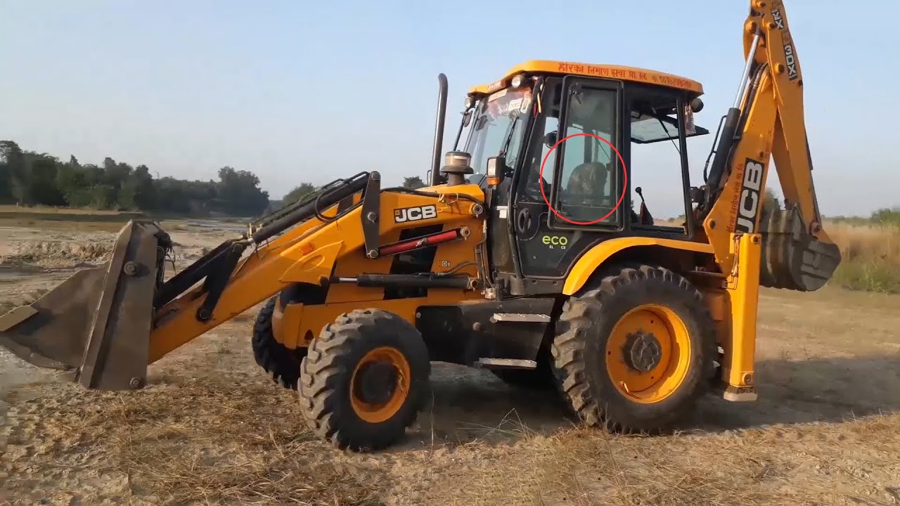 JCB Backhoe Without Operator | Amazing JCB Backhoe Runs Automatically ...