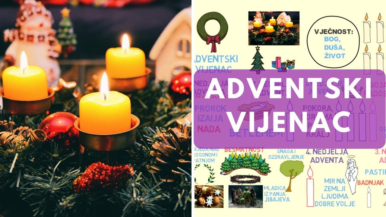 Adventski vijenac (značenje i zašto ga izrađujemo) || Kako se radi ...