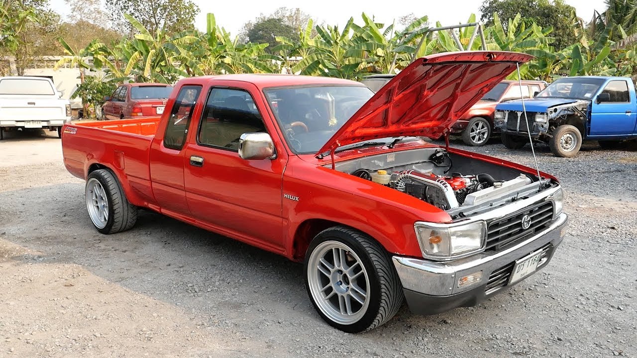 Toyota Mighty-X วางเครื่องดีแม็กสเต็ปซิ่ง ห้องเครื่องอย่างสวย จาก Gm ...