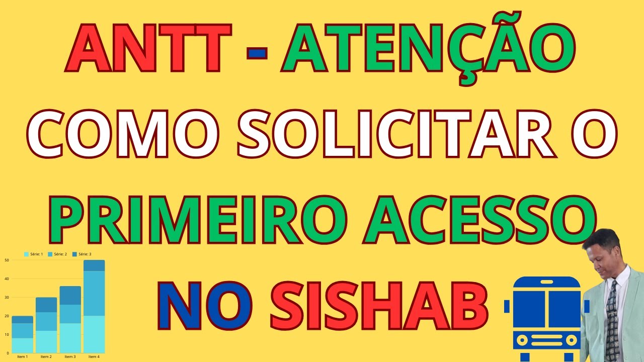 [SISHAB] COMO Solicitar primeiro acesso na ANTT - YouTube