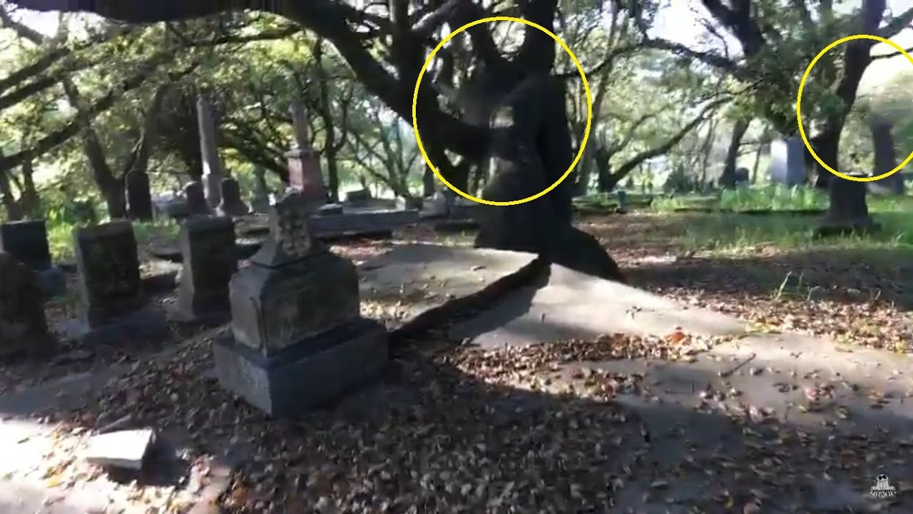 CREEPY! HAUNTED SATANIC Cemetery REAL DEMON Activity 666 - YouTube