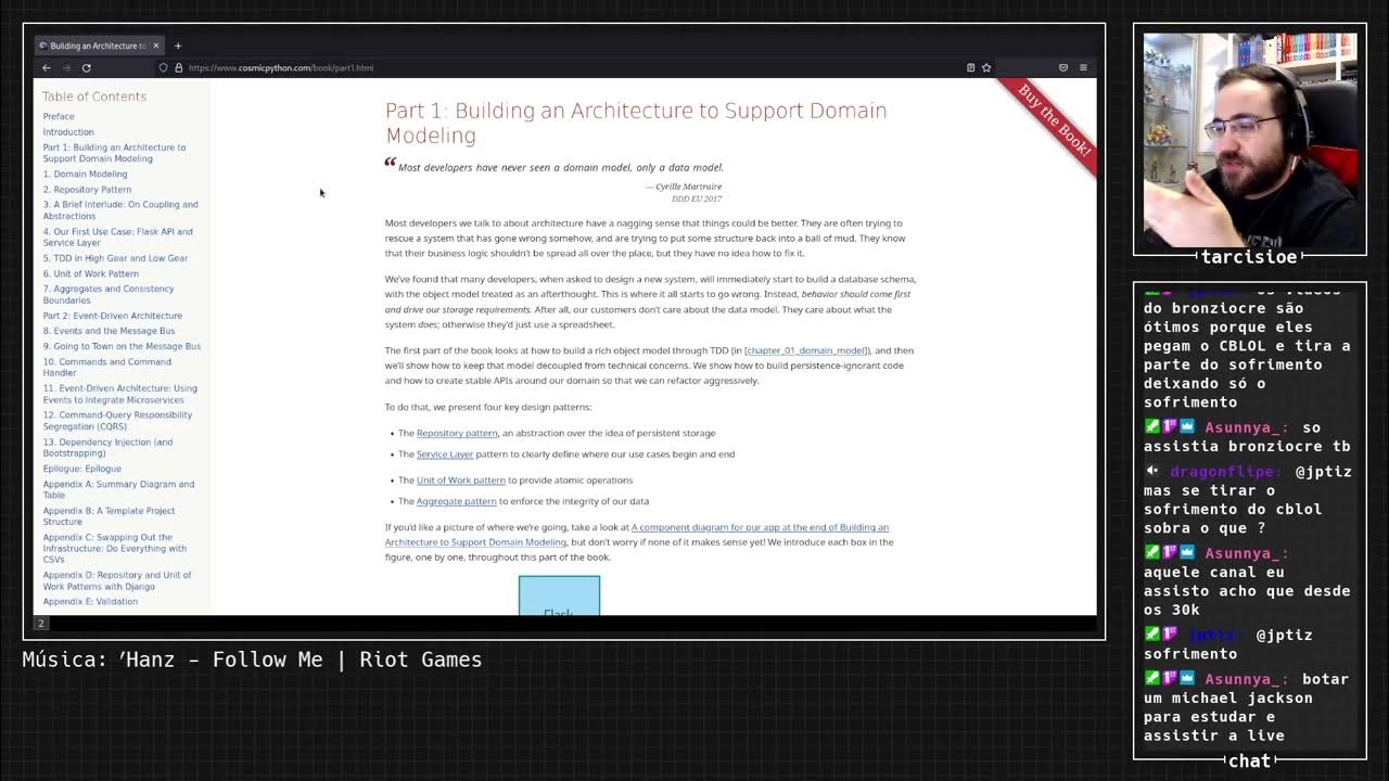 Praticando com o livro Cosmic Python - Capítulo 1! - YouTube