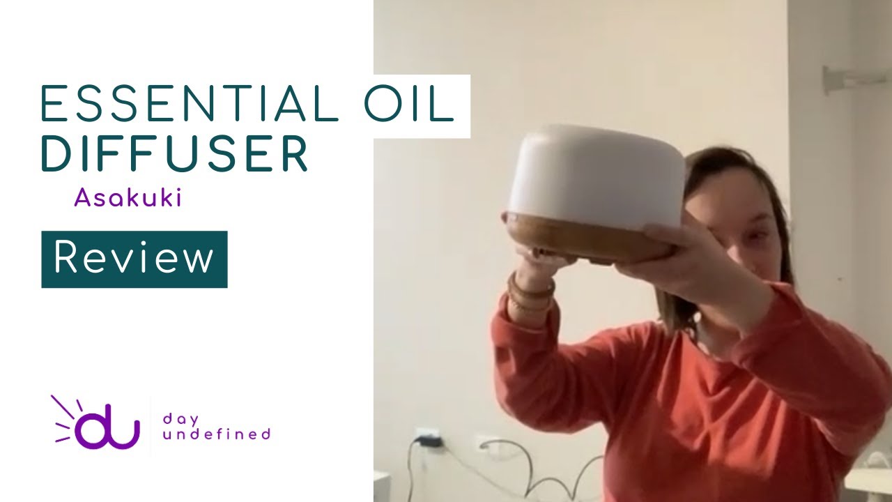 Asakuki Essential Oil Diffuser - Real thoughts and how to use - YouTube