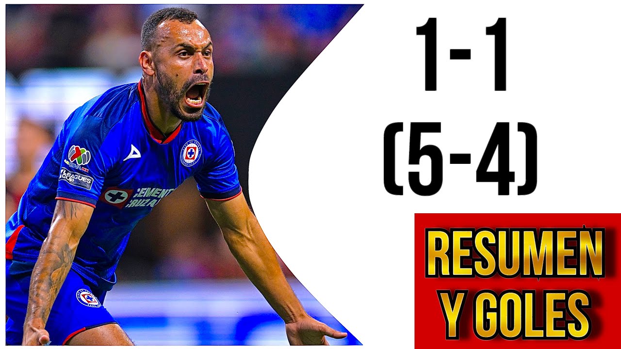 Cruz Azul vs Atlanta United 1-1 (5-4) highlights Resumen y goles ...