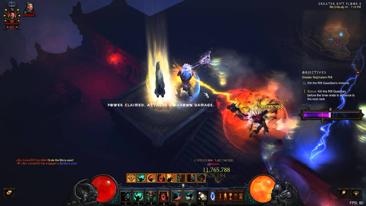 Insanely fast GRIFT 41 WW and IK set Barbarian D3 Ros 2 2. By Twister ...