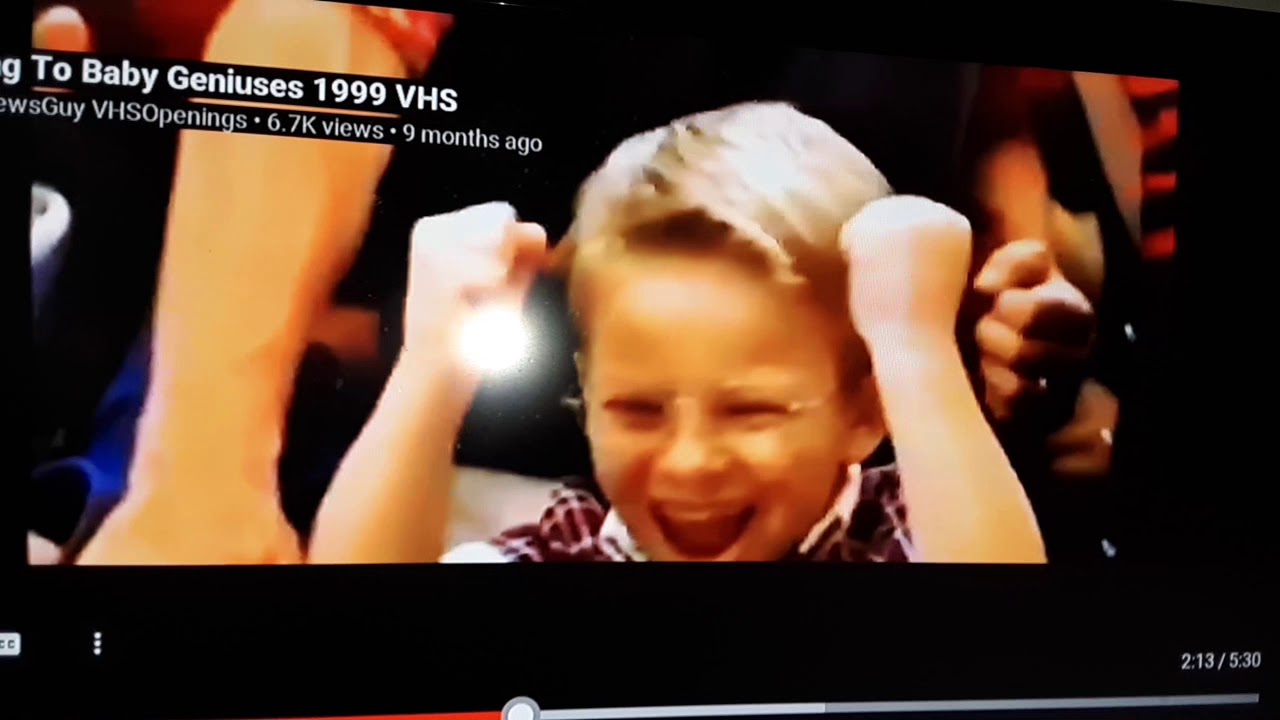Opening to baby geniuses 1999 vhs - YouTube