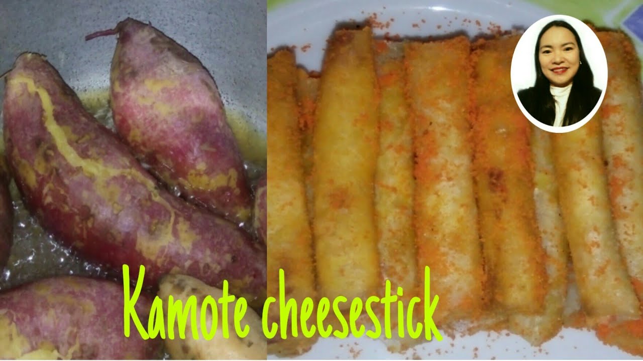 KAMOTE RECIPE/ SWEET POTATO CHEESESTICK - YouTube