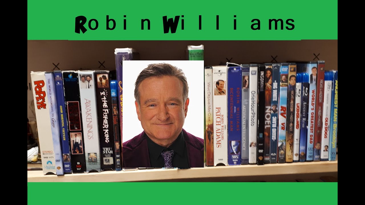 My Robin Williams Movie Collection (RIP) - YouTube
