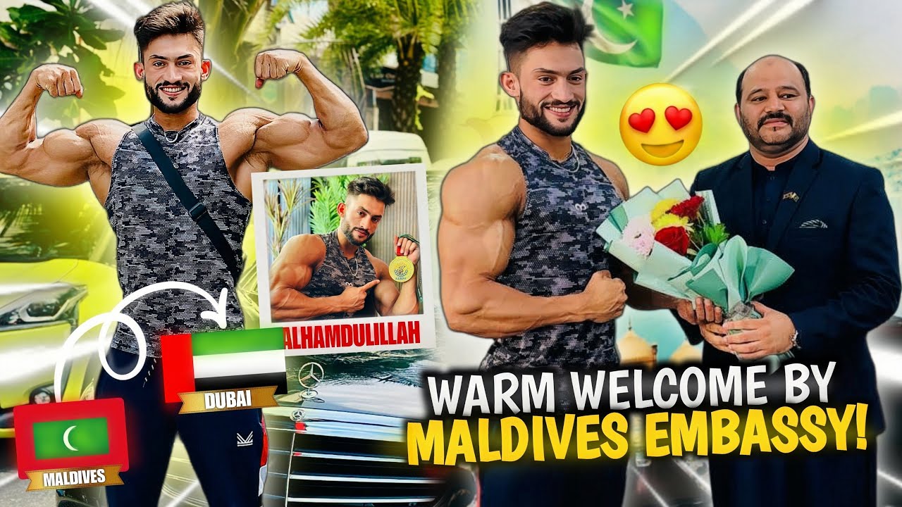 Maldives Embassy Mai Hamara itna payera Welcome 😍 | Thanks For Love And ...