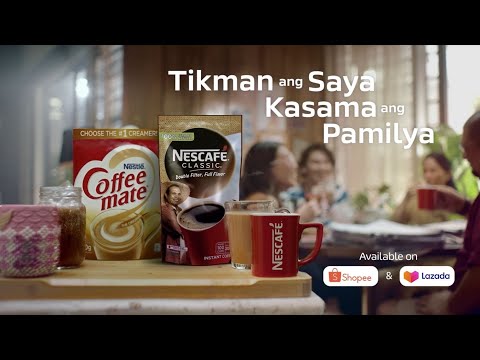 NESCAFÉ CLASSIC & COFFEE-MATE – TIKMAN ANG SAYA KASAMA ANG PAMILYA | NESCAFÉ Philippines