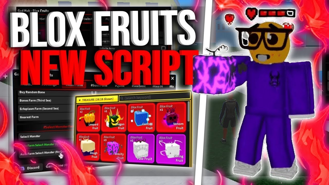 BEST Blox Fruits Hack Script GUI Auto Farm, Fruit Sniper, Auto Raid (PC ...