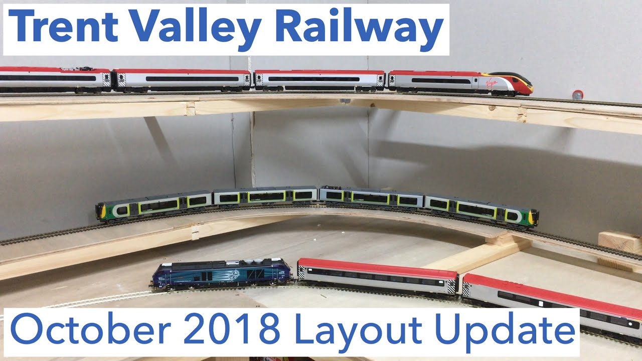 Layout Update - October 2018 ~ Trent Valley Railway #8 - YouTube