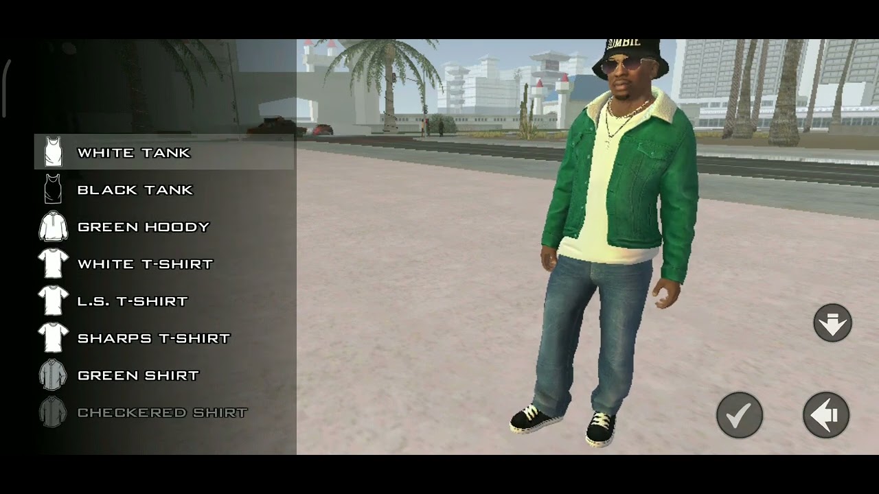 NEW CJ PLAYER IMG FOR GTA SA ANDROID 2024 - YouTube