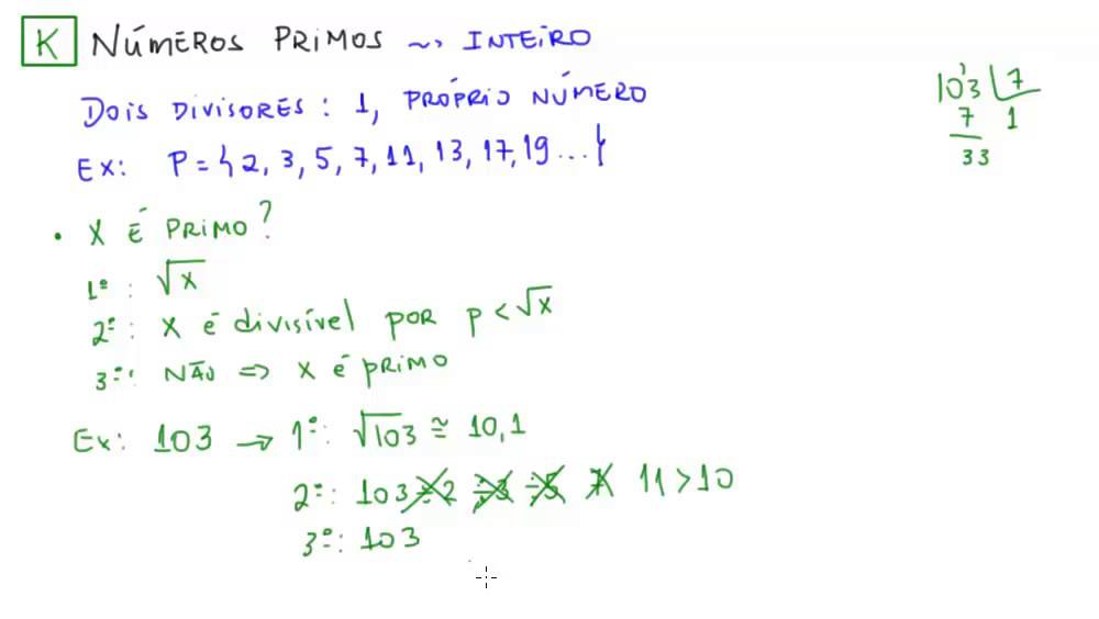 Números primos - Matemática básica - YouTube