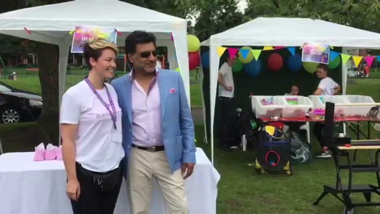Marc Anwar from Corrie Opens 'Not The Party In The Park', Clarence Park ...
