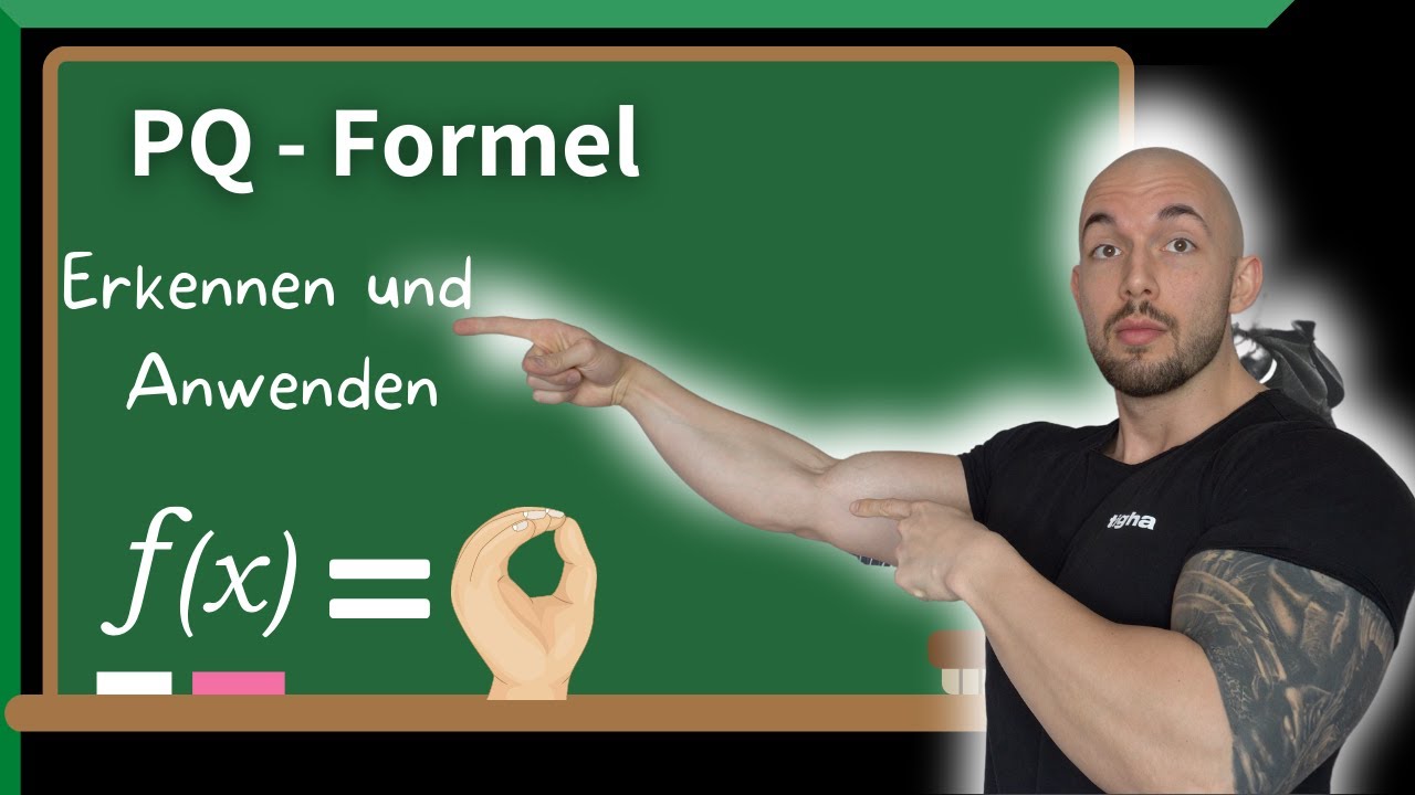 Bodybuilder erklärt: PQ-Formel erkennen und anwenden !! - YouTube